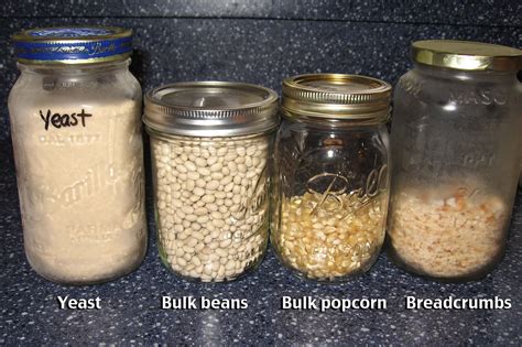 Reusing Jars For Bulk Food Storage The Happy Housewife™ Home