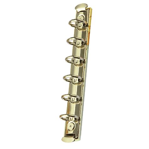 Ounona Comb Binding Kit Binder Spine Inserts Metallic Loose Leaf Binder