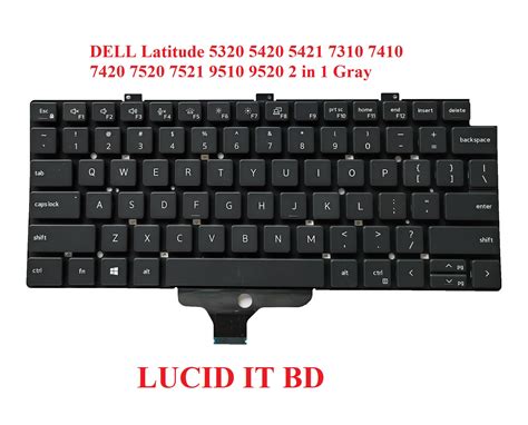 Keyboard For Dell Latitude 5320 5420 5421 7310 7410 7420 7520 7521 9510