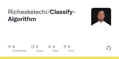 github richeskelechi classify algorithm