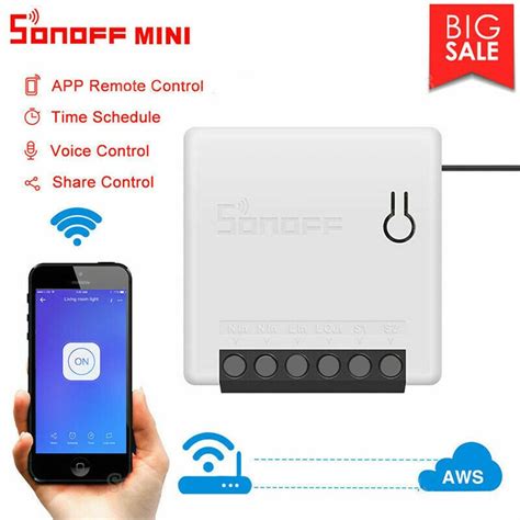 Sonoff Mini Wifi Switch Smart Timer Module Smart H Vicedeal