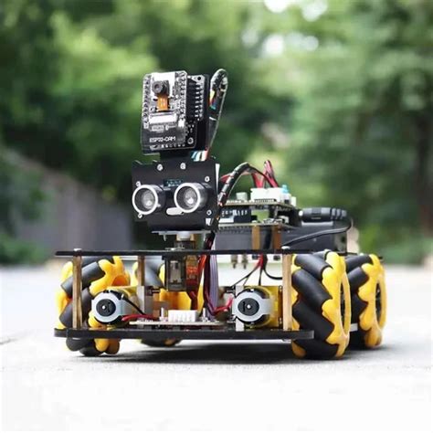 Esp32 Cam Wi Fi Control Smart Robot Car Kit With Programming Code
