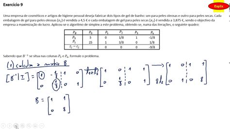 considere o seguinte problema de programação linear braincp