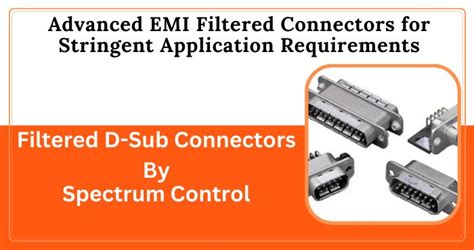 Learn About Filtered D Sub Connectors Emc Directory Posted On The Topic Linkedin