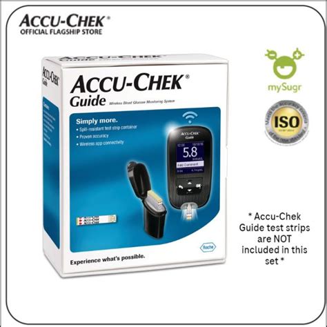 Accu Chek Guide Meter Only Mmol L Includes Accu Chek Fastclix Lancing Device Lazada Singapore