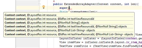 Android Custom Arrayadapter Without Custom Item Data Type Stack