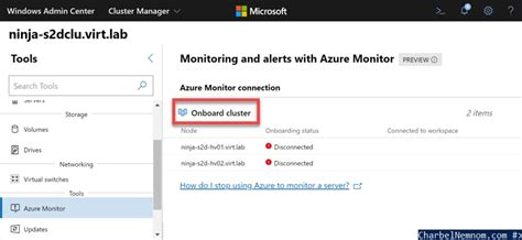 Monitor Azure Stack Hci Health With Azure Monitor And Windows Admin Center Charbel Nemnom