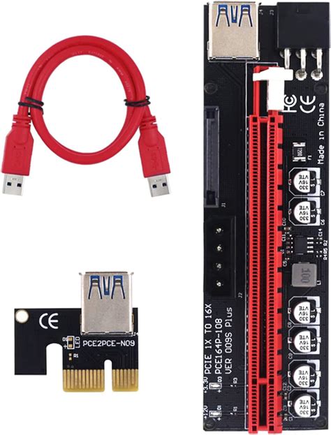 Jp 60 センチメートル Pci Express 1x アダプタカードスピードエクステンダー延長ケーブル Usb3 0