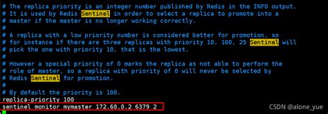【redis】docker下部署redis集群 哨兵机制 aloneyuecsdn csdn博客 docker sentinel