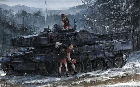Girls Und Panzer Hd Erika Itsumi Hd Wallpaper Rare Gallery