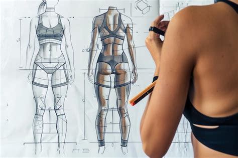 Sketching Designs For Activewear Ar Generative Ai Premium Ai