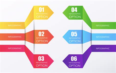 Curved Process Infographic PPT