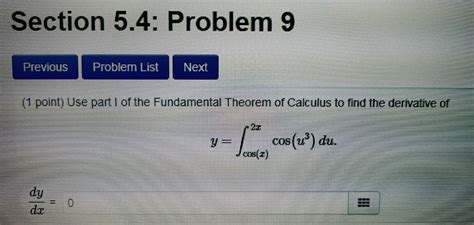solved section 5 4 problem 9 previous problem listnext 1