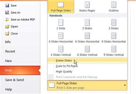 How To Print A Frame Around Slides In Powerpoint Solve Your Tech