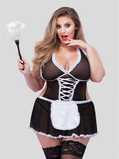 Shop Lovehoney Fantasy Plus Size French Maid Costume Sale At
