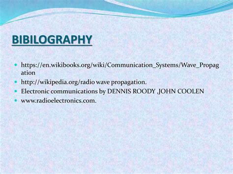 Radio Wave Propagation PPTX