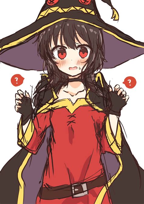 Blushing Megumin [konosuba] R Animeblush