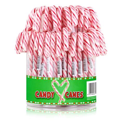 Hamlet Candy Canes Red And White Tubo Of 72 Buy Now With Express