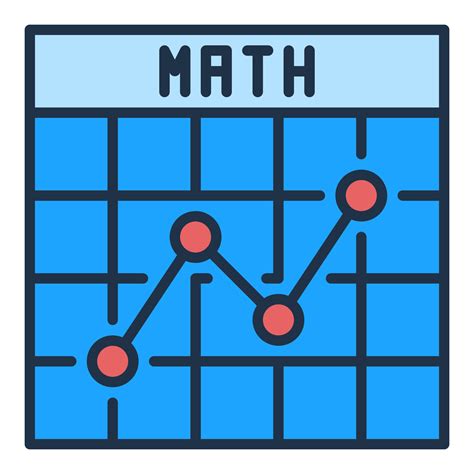 Mathematics Graph Vector Concept Modern Icon Or Symbol 25348968 Vector