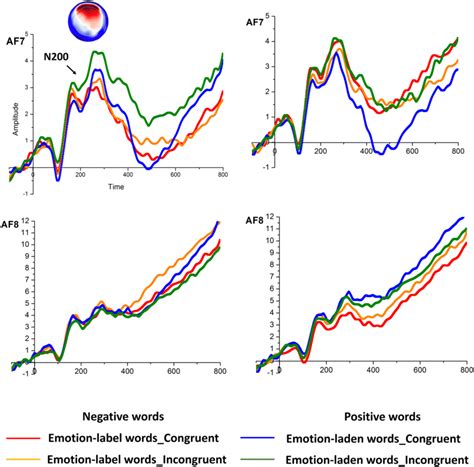 Grand Averages And Scalp Discrimination For Negative Emotion Label