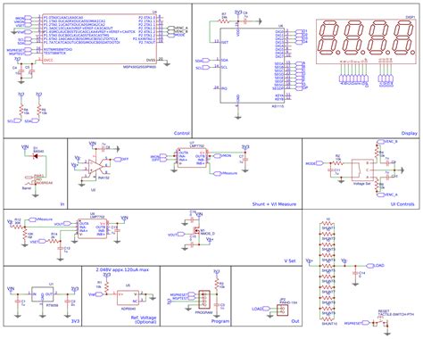 Msp430 Current Monitor Voltage Control Oshwlab