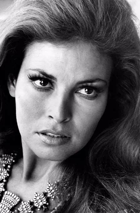 Portrait Of American Actress Raquel Welch Jo Raquel Tejada Rome