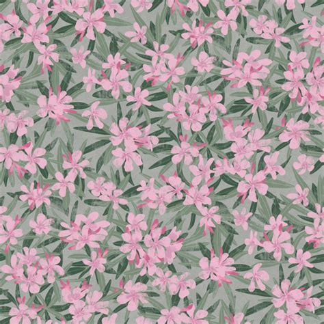 Oleander Pink Wallpaper