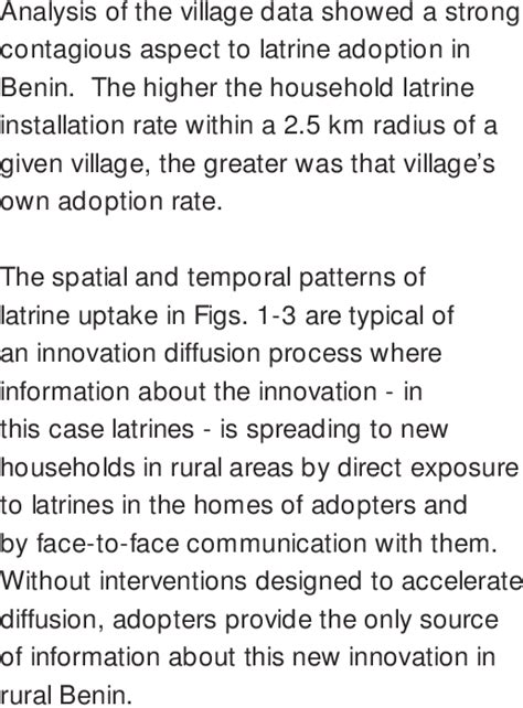 Drives Motivating Latrine Adoption In Rural Benin Download Table