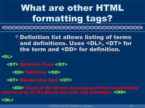 Webpage Design Lesson3 Ppt