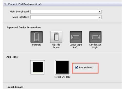 Ios Icon Already Includes Gloss Effects Stack Overflow