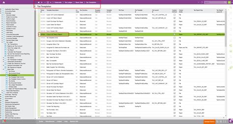 Existing TAX TEMPLATE Not Recognize By IFS In The Tax Report Menu IFS Community