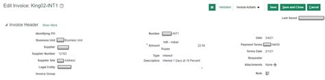 To Create An Interest Invoice In Oracle Fusion Doyensys Blog