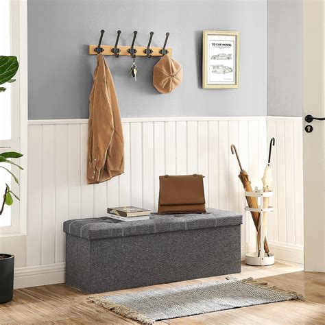 Табуретка с място за съхранение Lsf077g04 Ironwood