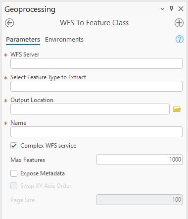 Add WFS ServicesArcGIS Pro Documentation