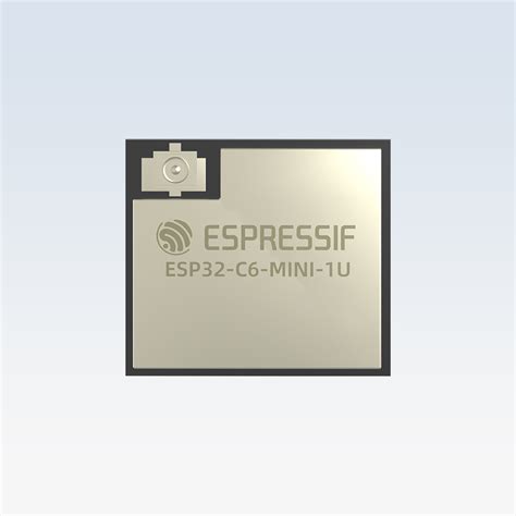 乐鑫esp32 C6 Mini 1u模组无线wifi方案 启明云端乐鑫代理商 原厂无线模块提供