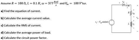 SOLVED Texts A Find The Equation Of Current B Calculate The Average Current Value C