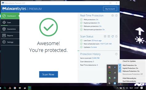 Web Protection Keeps Turning Off In 3 0 Malwarebytes For Windows Support Forum Malwarebytes