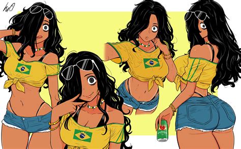 Hatsune Miku Brazilian Miku Yamamura Sadako And Brazilian Sadako