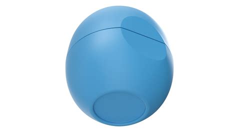 Natural Lip Balm Blue Closed 3d Model 19 3ds Blend C4d Fbx Max