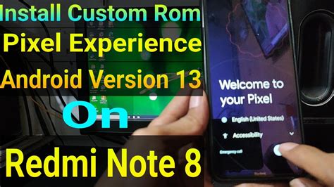 Install Custom Rom Pixel Experience Android Redmi Note Custom Rom Redmi Note YouTube