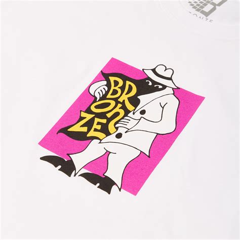 Pusha B Tee White Bronze56k