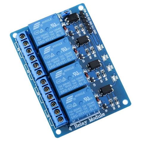 X M Dulo De Rel De Canales Dc V Con Optoacoplador Para Arduino Uno R Mega Project