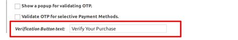 OTP Verification WooCommerce Checkout Form WordPress