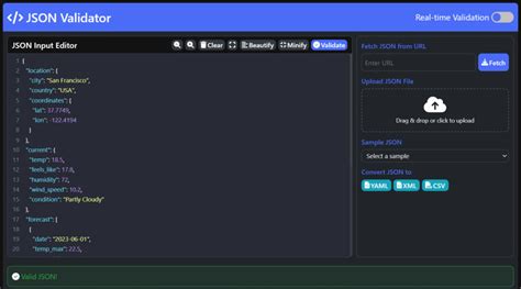 Json Validator And Editor Online Json Formatter And Schema Checker