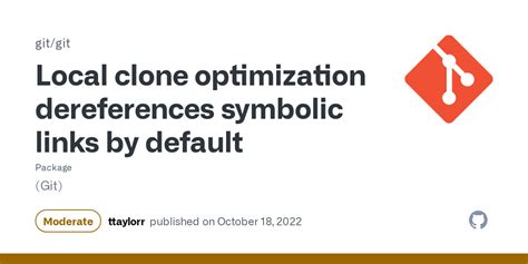 Local Clone Optimization Dereferences Symbolic Links By Default