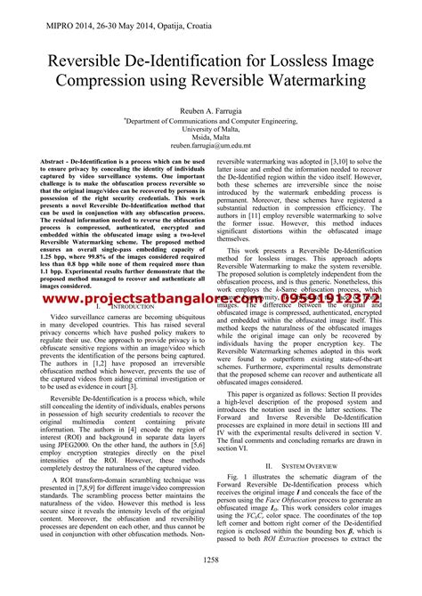 reversible de identification for lossless image compression using