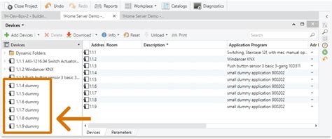Program KNX Via IP Interface Home Server Documentation