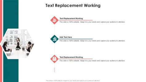 Text Replacement Working PowerPoint Presentation And Slides PPT Slide SlideTeam