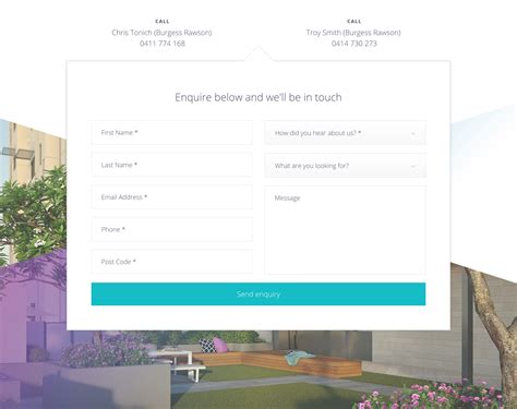 Examples Of Slick Contact Forms In Websites