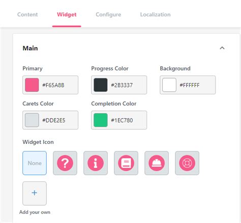 style the checklist widget userpilot knowledge base